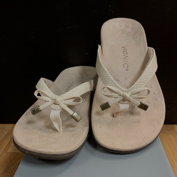 Vionic | Shoes | Rest Bella Ii Wvn Cream | Poshmark